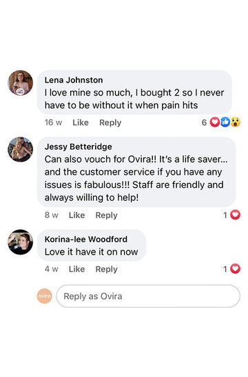 Ovira - Drug Free, instant, period pain relief